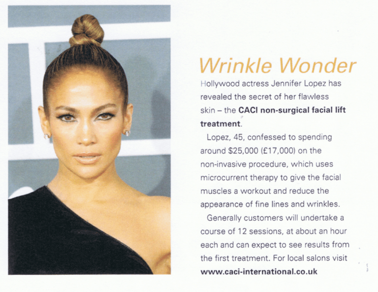 CACI Treatment at Cheshire Lasers in Middlewich, Cheshire.